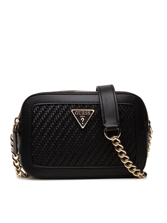 Guess Handtasche Hassie Crossbody Camera HWVG83 97140 Schwarz | Modivo.de