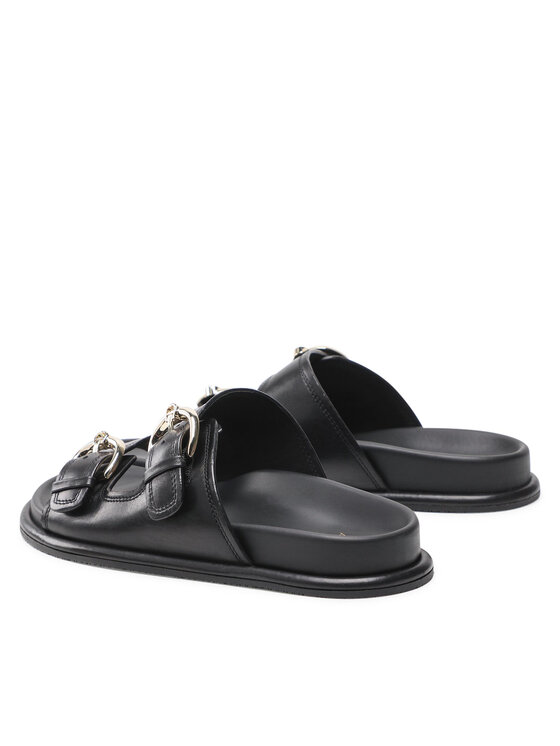 Aigner Klapki Emma 6 1221300 Czarny | Modivo.pl