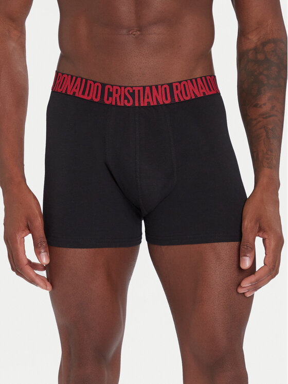 Cristiano Ronaldo CR7 Set de boxeri﻿ 8125-49 Negru | Modivo.ro
