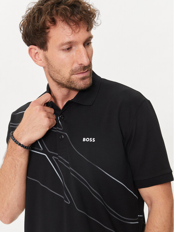 Boss Поло Paddy 3 50512766 Чорний Regular Fit | Modivo.ua
