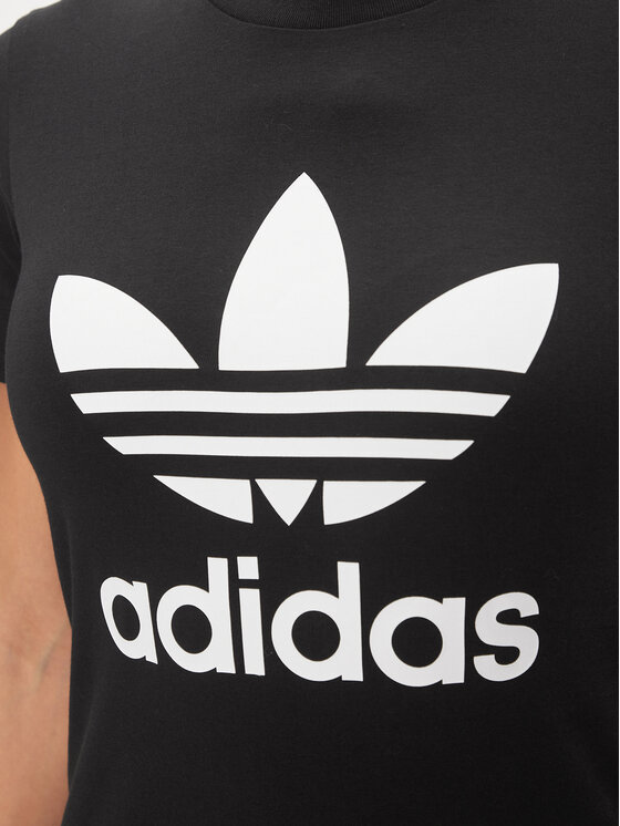 Adidas Тишърт Adicolor Classics Trefoil Gn2896 Черен Standard Fit