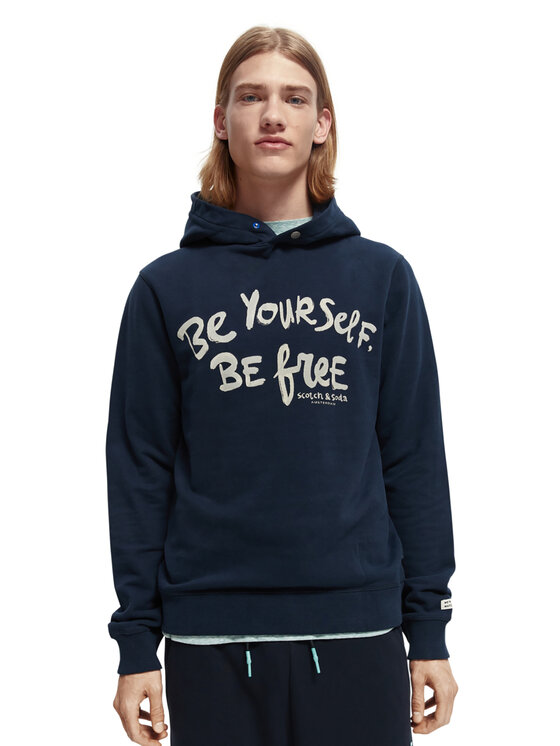 Scotch & Soda Суитшърт 169765 Тъмносин Regular Fit | Modivo.bg