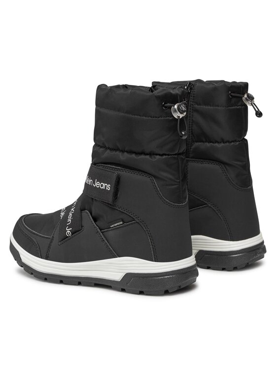 Calvin Klein Jeans Śniegowce V3X5-80755-1485 S Czarny | Modivo.pl