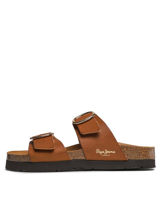 Pepe Jeans Natikače Oban California Suede PLS90607 Smeđa | Modivo.hr