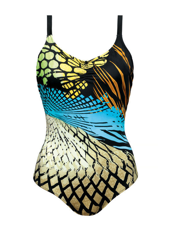 Feba Strój kąpielowy F216 Kolorowy | Modivo.pl