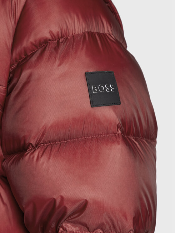 Boss Kurtka puchowa Dolson 50472781 Czerwony Regular Fit | Modivo.pl