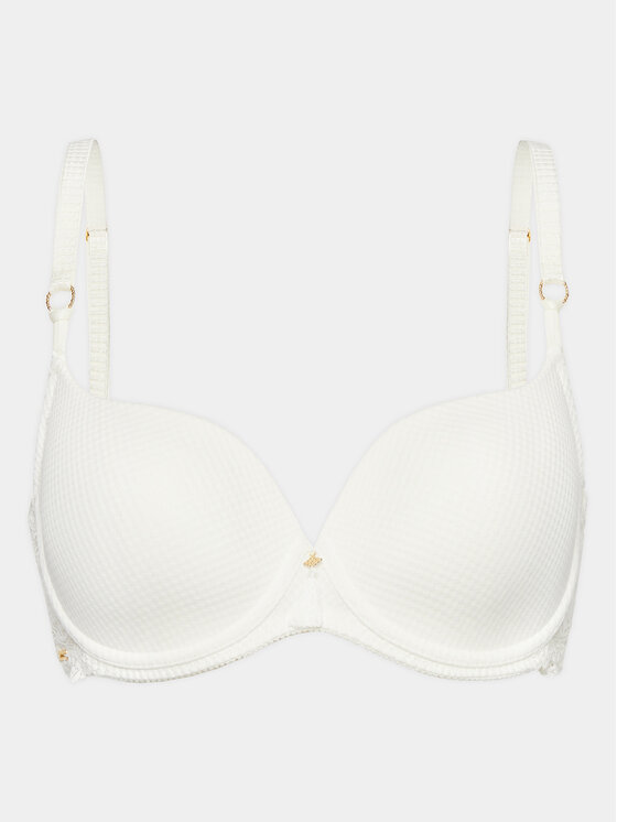 Selmark Biustonosz z fiszbiną Matilda 31127 Biały | Modivo.pl