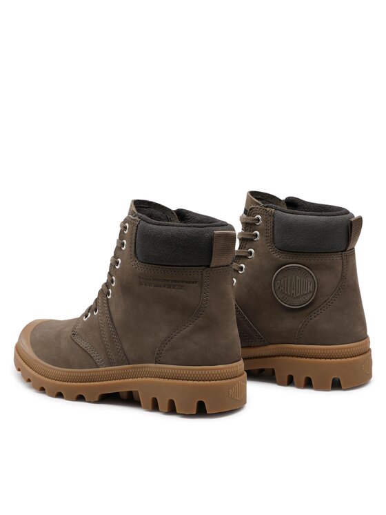 Palladium Turistická obuv Pallabrousse Cuffwp+ 77982-236-M Khaki | Modivo.cz