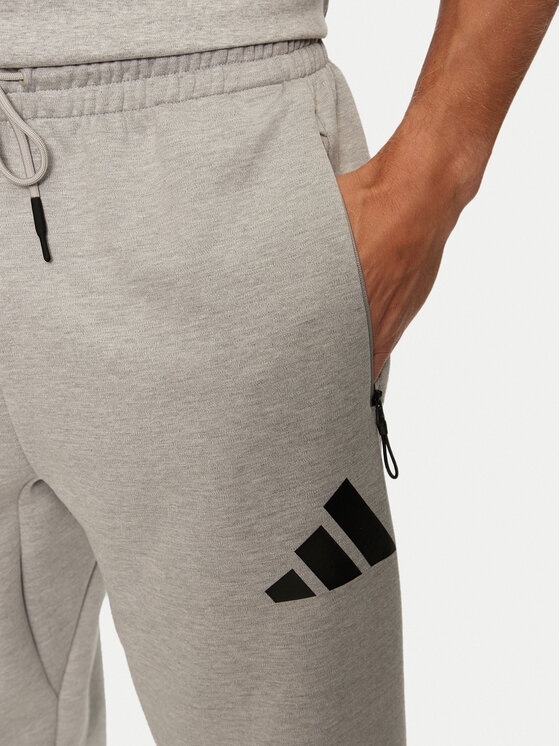adidas Spodnie dresowe Z.N.E. JF2446 Szary Regular Fit | Modivo.pl