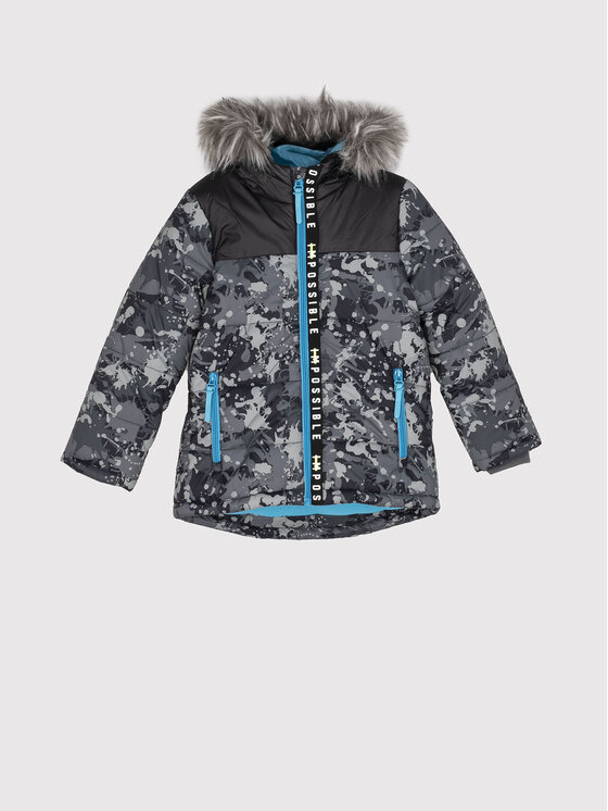 Coccodrillo Geacă din puf ZC1152101CRA Gri Regular Fit | Modivo.ro