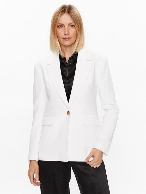 Gina Tricot Sakko Mille 19190 Weiß Regular Fit | Modivo.de