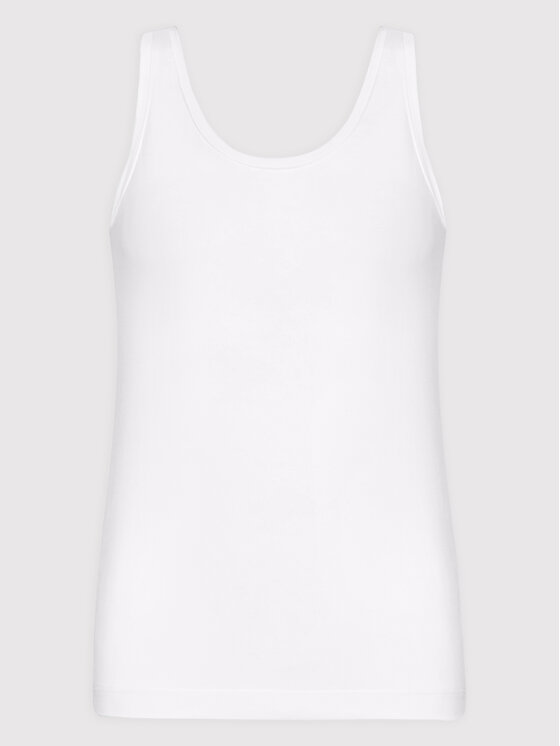 SPANX Top Control 10267R Biały Slim Fit | Modivo.pl