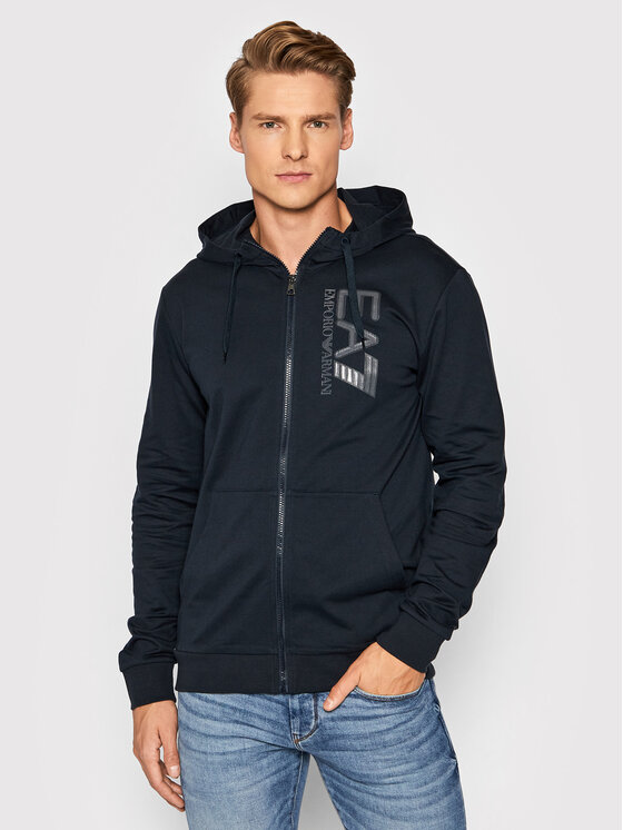 EA7 Emporio Armani Sweatshirt 6KPM53 PJ05Z 1578 Dunkelblau Regular Fit | Modivo.de