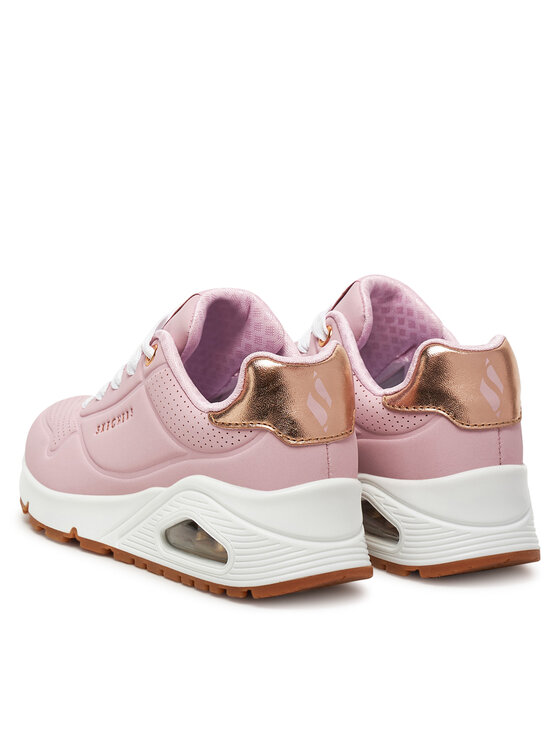 Skechers Sneakersy Uno Gen1-Shimmer Away 310545L/PNK Różowy | Modivo.pl