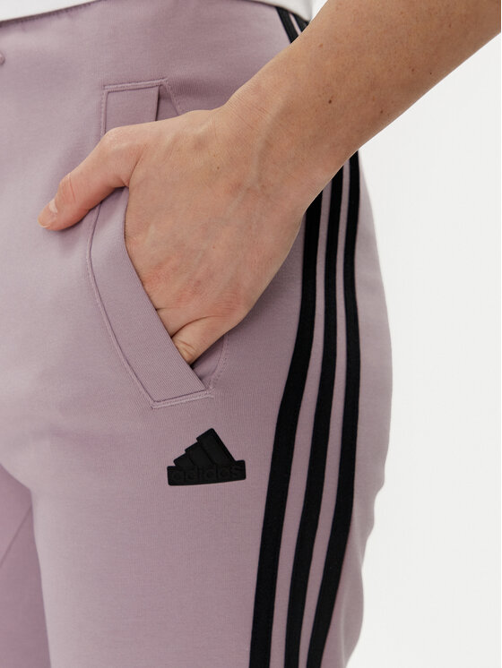 adidas Spodnji del trenirke Future Icons 3-Stripes IS3661 Vijolična ...
