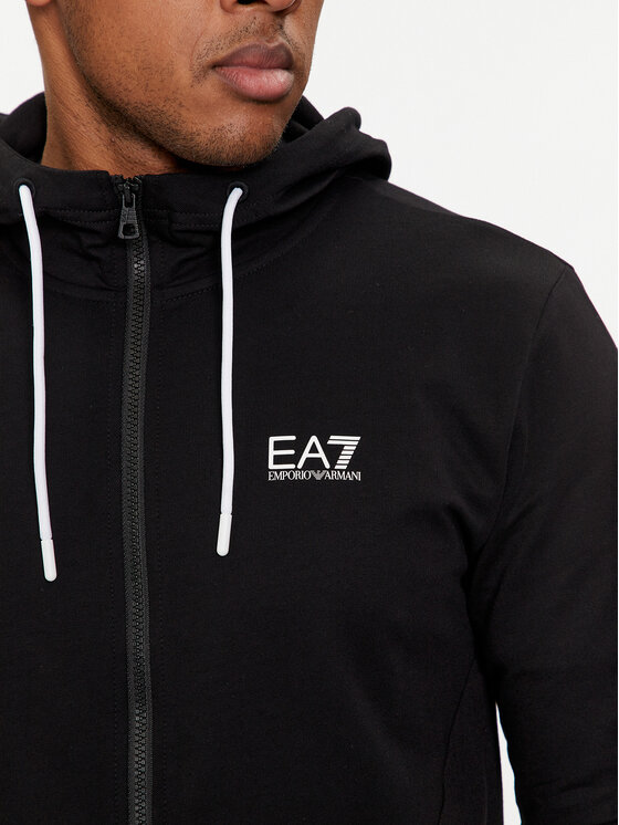 EA7 Emporio Armani Bluza 3DPM53 PJ05Z 1200 Czarny Regular Fit | Modivo.pl