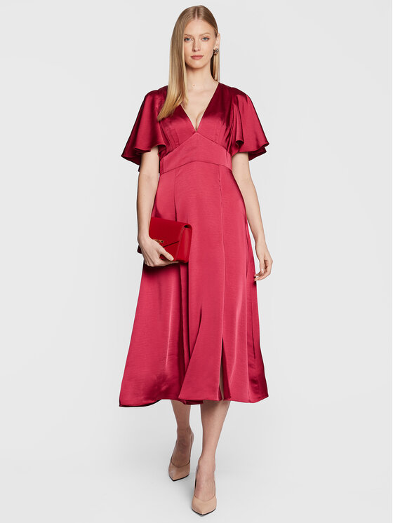 Ted Baker Sukienka koktajlowa Immie 263112 Różowy Regular Fit | Modivo.pl