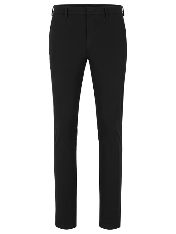 Boss Pantalon en tissu Kaito1_T 50487754 Bleu marine Slim Fit | Modivo.fr
