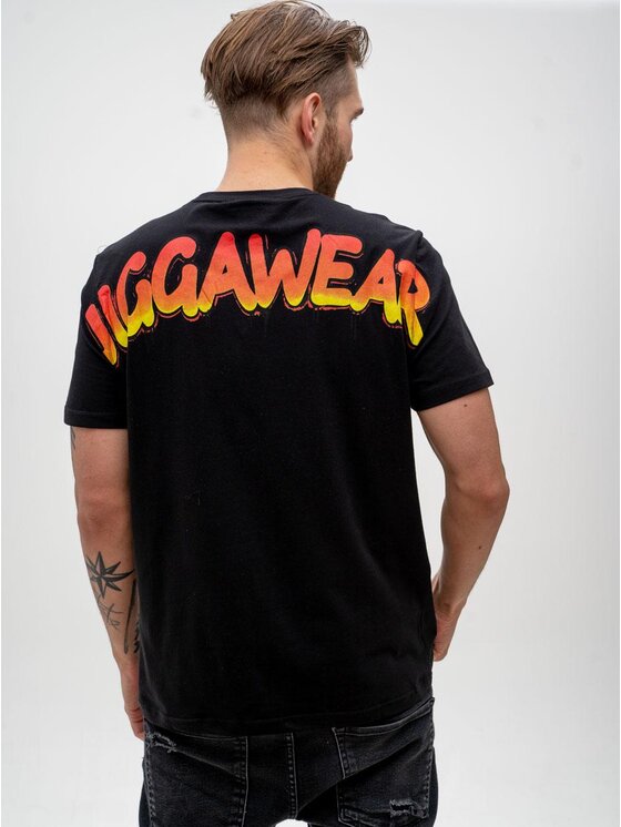 Jigga Wear T-Shirt Koszulka Z Krótkim Rękawem Jigga Wide Czarna ...