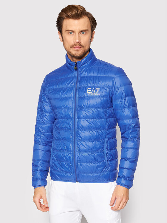 EA7 Emporio Armani Daunenjacke 8NPB01 PN29Z 1597 Blau Regular Fit | Modivo.de