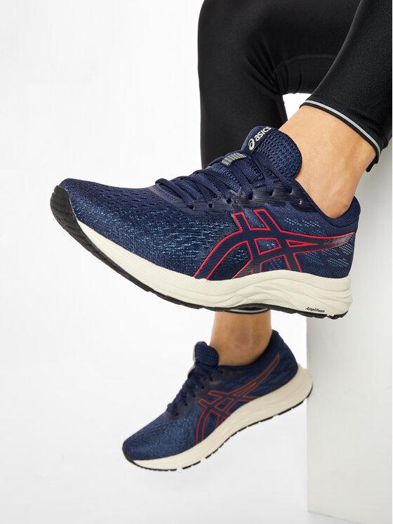 Asics Buty do biegania Gel Excite 7 1011A657 Granatowy Modivo.pl
