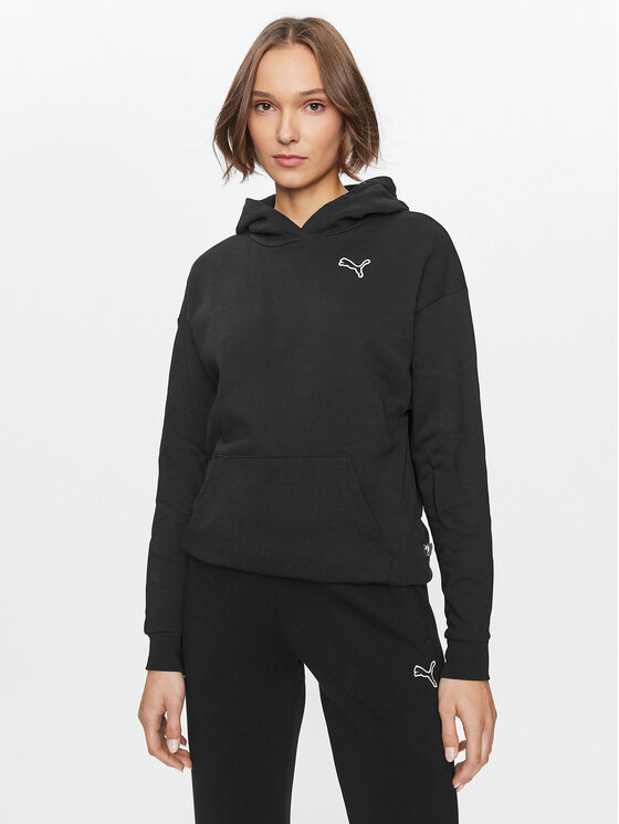 Puma Mikina Better Essentials 675988 Černá Comfort Fit | Modivo.cz
