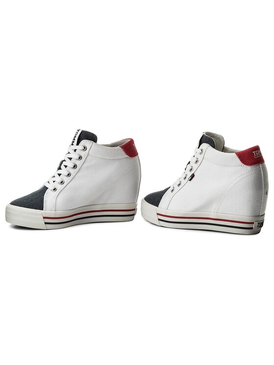 Tommy Jeans Sneakers Sneaker Wedge EN0EN00192 WeiB Modivo