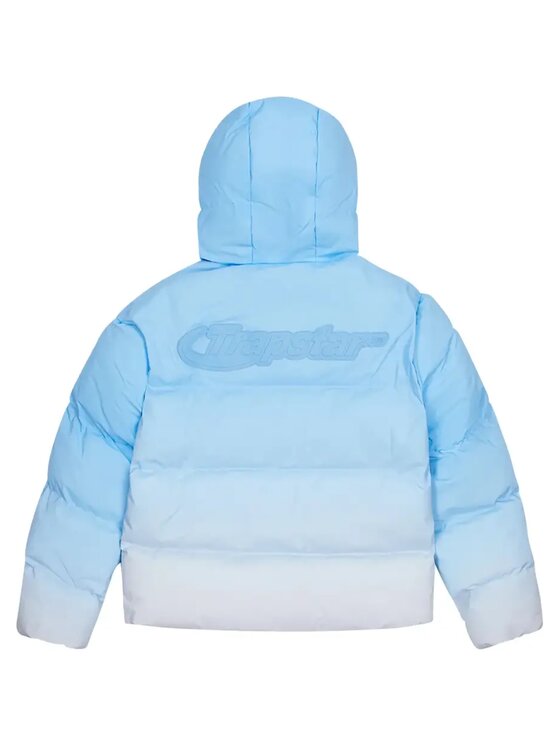 Trapstar Kurtka zimowa Hyperdrive Puffer Gradient Blue Błękitny Regular ...