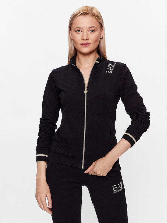 EA7 Emporio Armani Trening 3RTV53 TJCQZ 0200 Negru Regular Fit | Modivo.ro