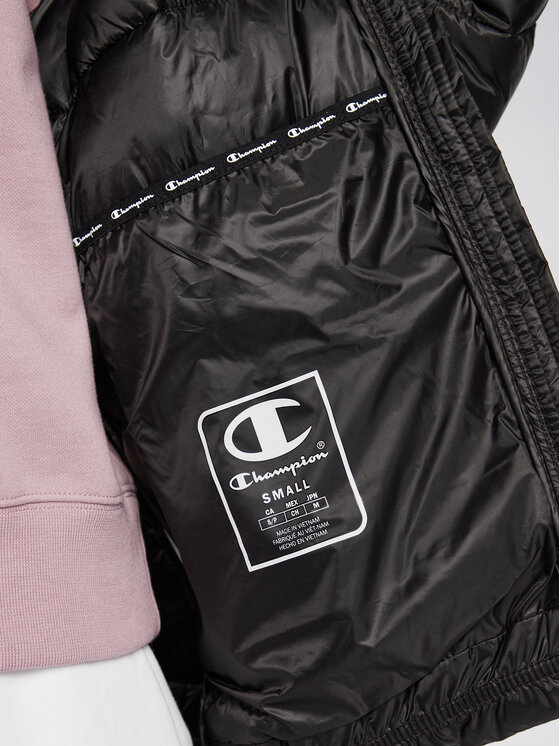 Champion Geacă din puf 115750 Negru Regular Fit | Modivo.ro