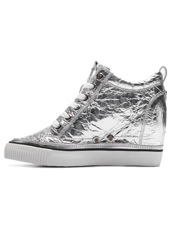 Calvin Klein Jeans Sneakers Ritzy RE9850 Silberfarben | Modivo.de