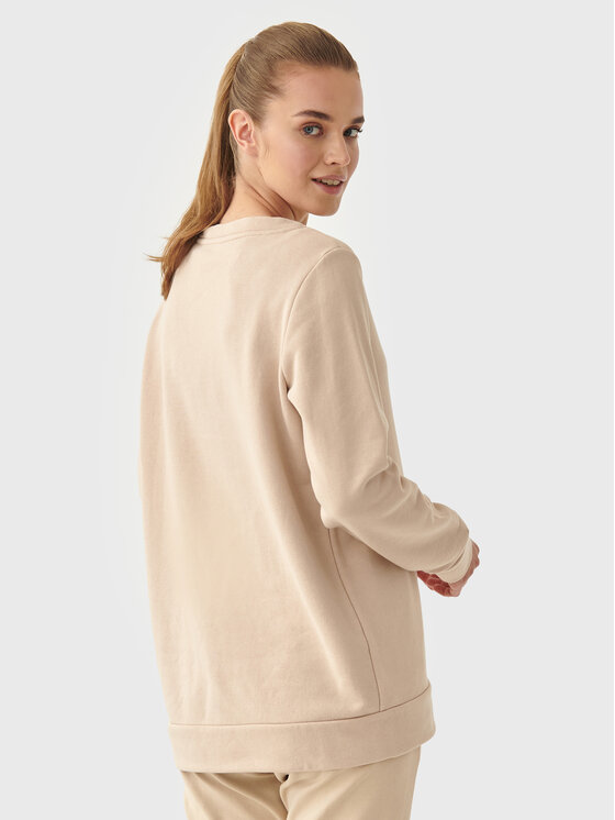 Tatuum Bluza Rikami T2219.037 Beżowy Relaxed Fit | Modivo.pl
