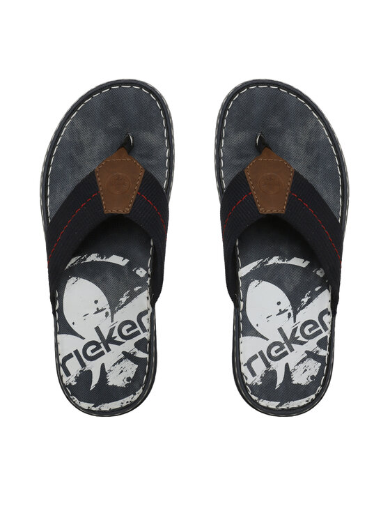 Rieker Japonki 21280-14 Granatowy | Modivo.pl