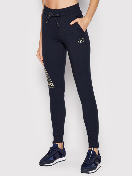 Ea7 Emporio Armani Jogginghose 3ltp75 Tjcqz 1554 Dunkelblau Regular Fit