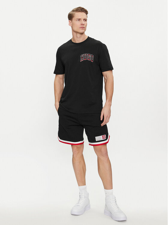 Hugo T-Shirt Dasko 50515067 Czarny Regular Fit | Modivo.pl