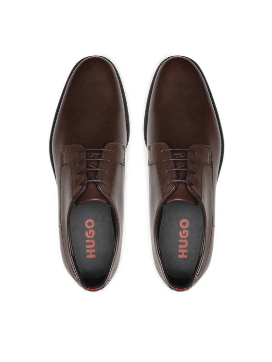 Hugo Cipele Kyron Derb 50471775 10214643 01 Smeđa | Modivo.hr