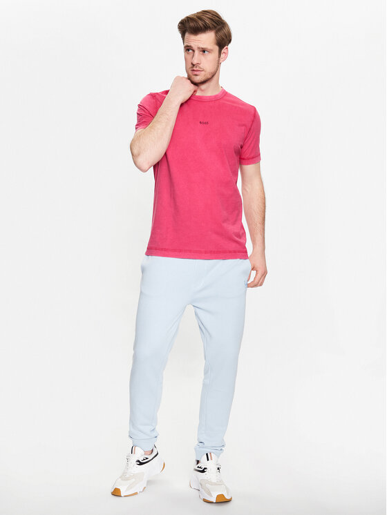 Boss T-Shirt Tokks 50477433 Rosa Regular Fit | Modivo.de