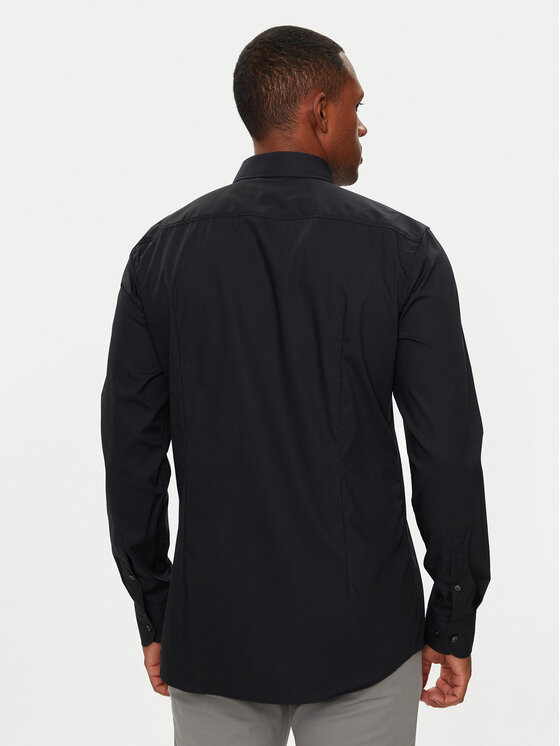 Boss Košile H-Hank-Kent-C1-214 50469345 Černá Slim Fit | Modivo.cz