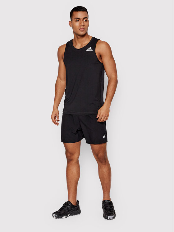 Asics Szorty sportowe Core 7IN 2011C337 Czarny Regular Fit | Modivo.pl