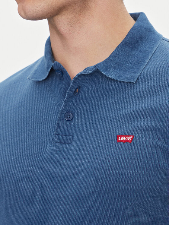 Levi's® Polo Housemark 35883-0271 Niebieski Straight Fit | Modivo.pl
