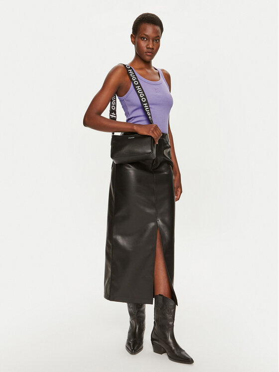 Hugo Топ Datamia 50514489 Фіолетовий Slim Fit | Modivo.ua