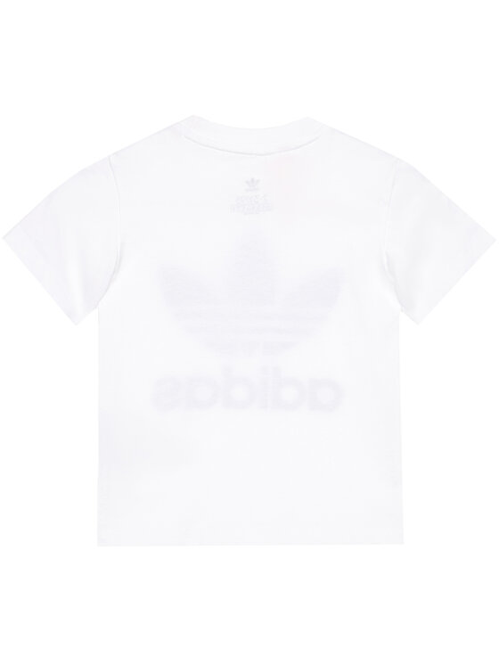 adidas Komplekti kuuluvad t-särk ja šortsid Trefoil GD2626 Valge ...