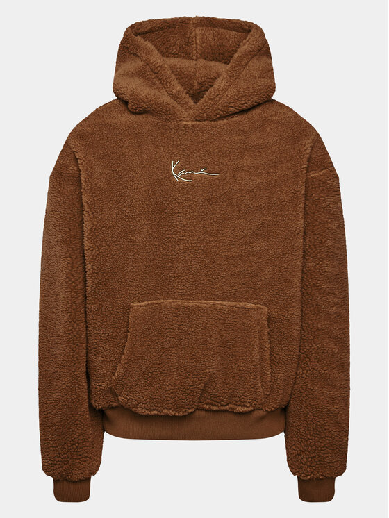 Karl Kani Mikina Metal Signature 6021644 Hnědá Relaxed Fit | Modivo.cz