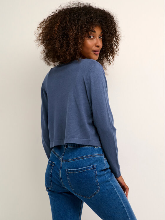 Kaffe Bolerko Astrid 500020 Niebieski Regular Fit | Modivo.pl