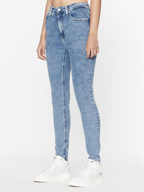 Calvin Klein Jeans Jeans J20J221769 Dunkelblau Super Skinny Fit | Modivo.de
