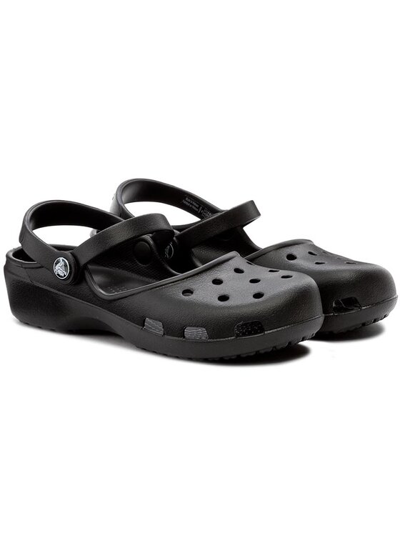 Crocs Sandalen Karin Clog W 202494 Schwarz | Modivo.de