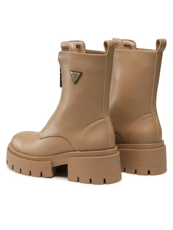 Guess Botine FL8ILA ELE10 Bej | Modivo.ro