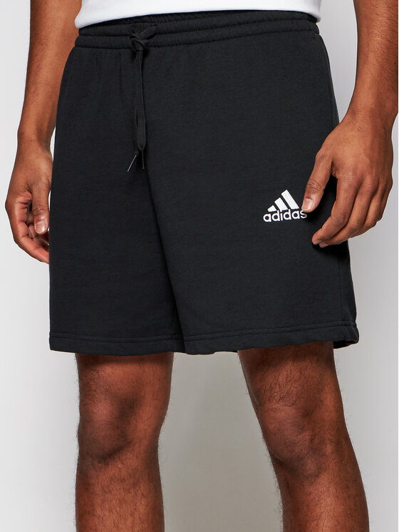 adidas Sporta šorti Essentials GK9600 Melns Regular Fit | Modivo.lv