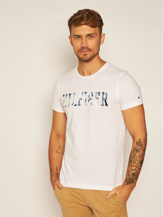 Tommy hilfiger floral t shirt store