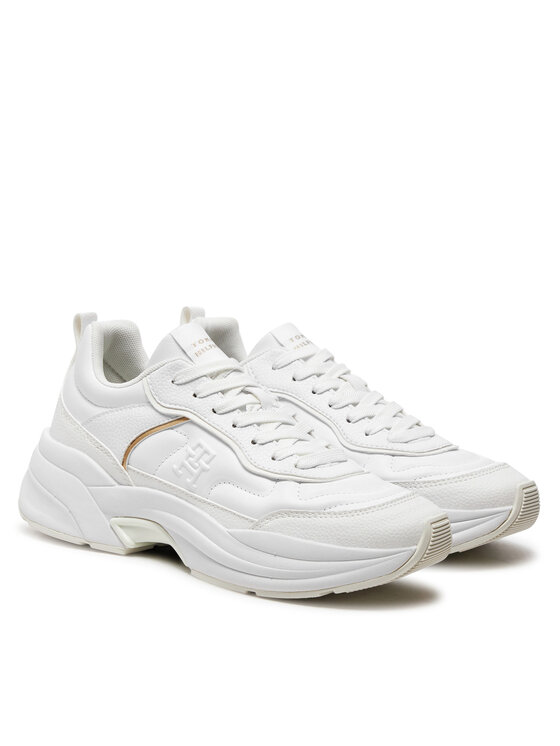 Tommy Hilfiger Сникърси Chunky Dressy Runner FW0FW08346 Бял | Modivo.bg